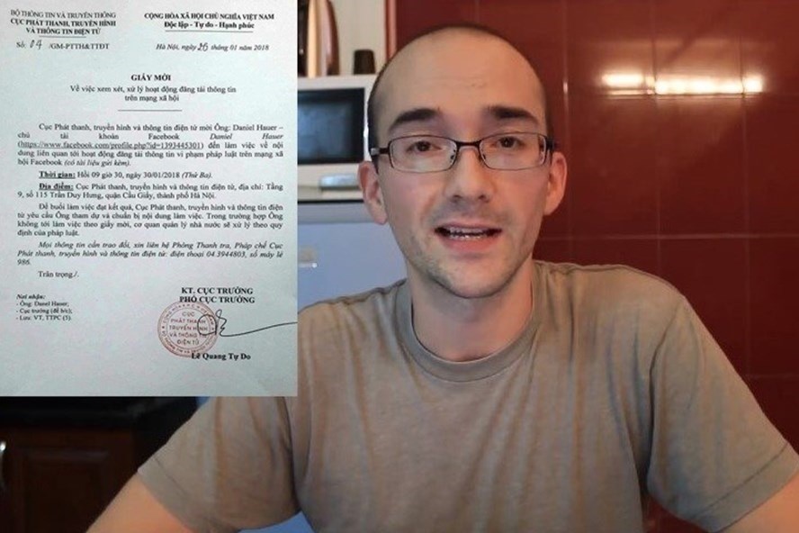 Ông Daniel Hauer không có mặt theo thư mời của cơ quan chức năng - Tinmoi