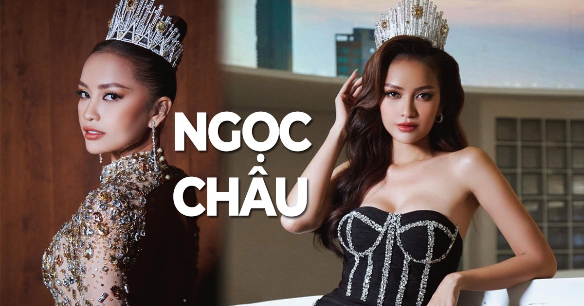 Hoa hậu Ngọc Châu vừa giới thiệu trang phục dân tộc đã nhận tin không vui - Tinmoi