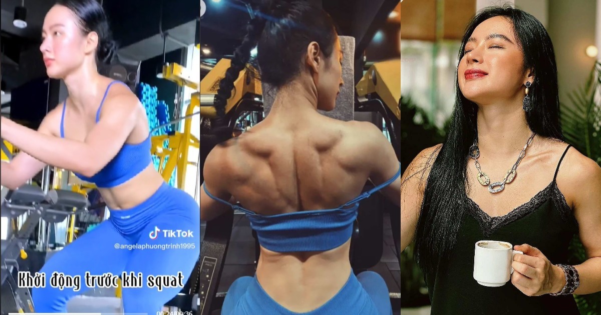 Angela Phương Trinh xả video trong phòng tập khoe cơ bắp khiến CDM tròn mắt - Tinmoi