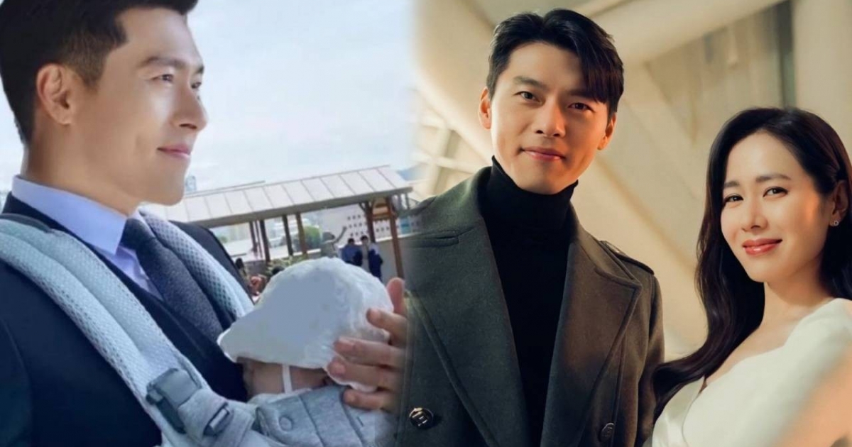 Xôn xao bức hình Hyun Bin chuẩn 'bố bỉm' khi giúp bà xã Son Ye Jin chăm ...