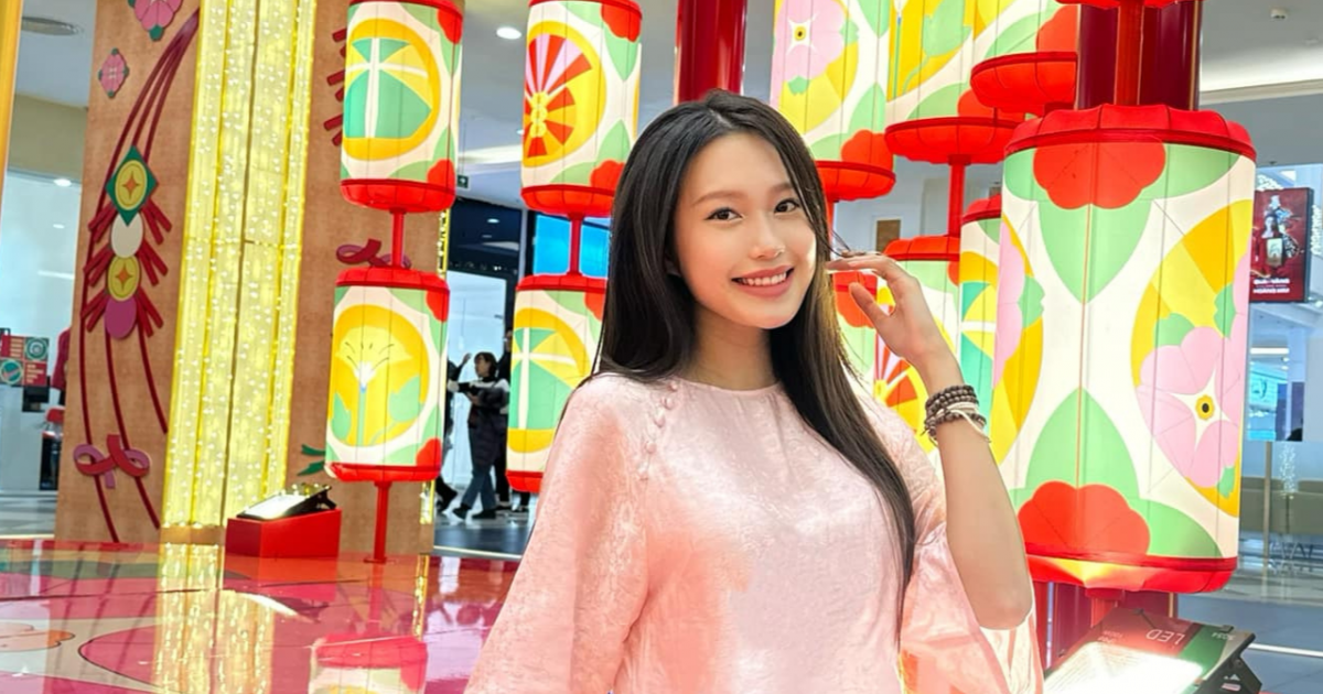 Doãn Hải My diện áo dài, khoe loạt ảnh đón Tết đẹp lung linh - Tinmoi