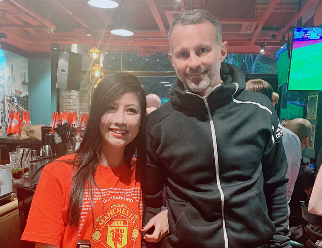 Huyền thoại Ryan Giggs âm thầm đến Việt Nam, buồn bã xem M.U thua trận ...