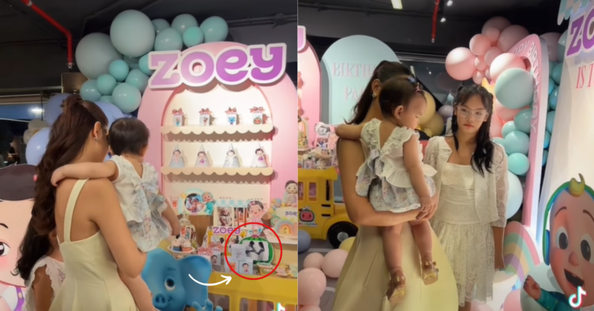 Trong tiệc thôi nôi của con gái út, Phạm Quỳnh Anh vô tình để lộ hình ...