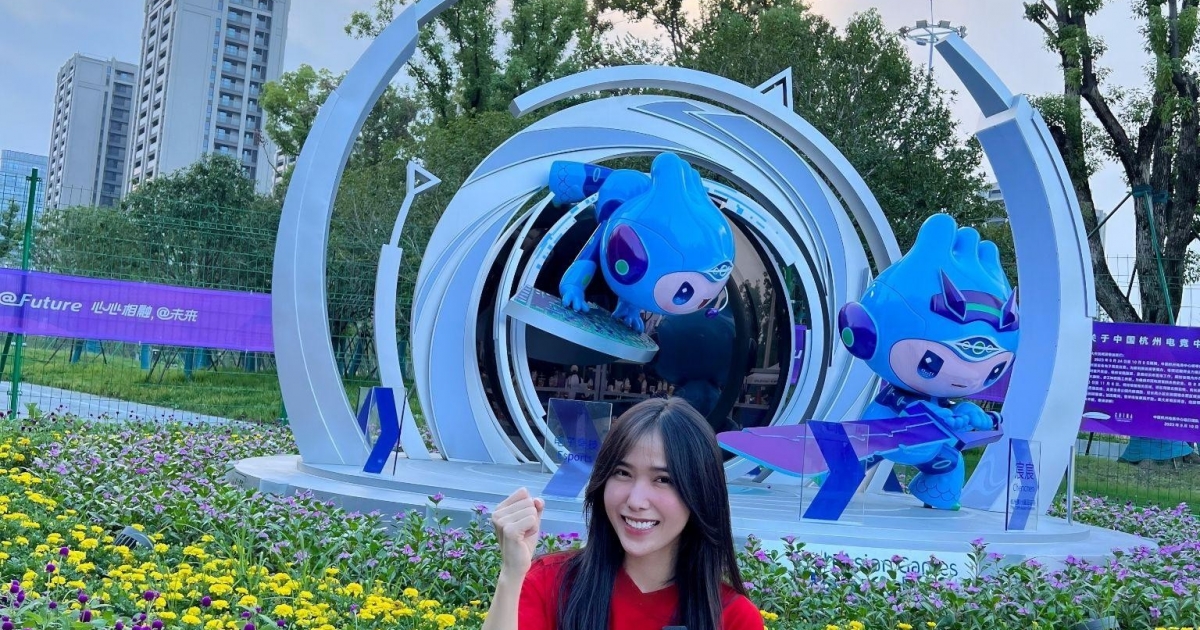 TikToker Angel Play: Đại diện TikTok Creator Gaming cổ vũ ASIAD 19 tại ...