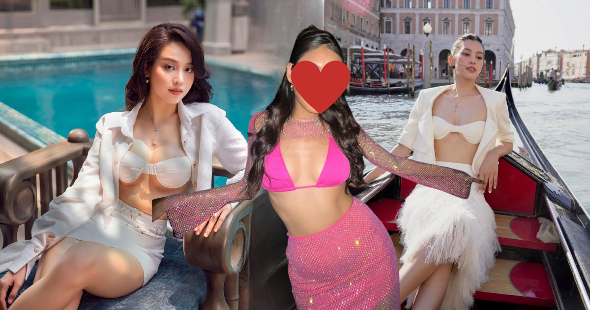 Chơi quá trội: Mỹ nhân phanh áo khoe 'tuyết lê' ngồn ngộn, Tiểu Vy - Thùy Tiên đến Ngọc Trinh ...