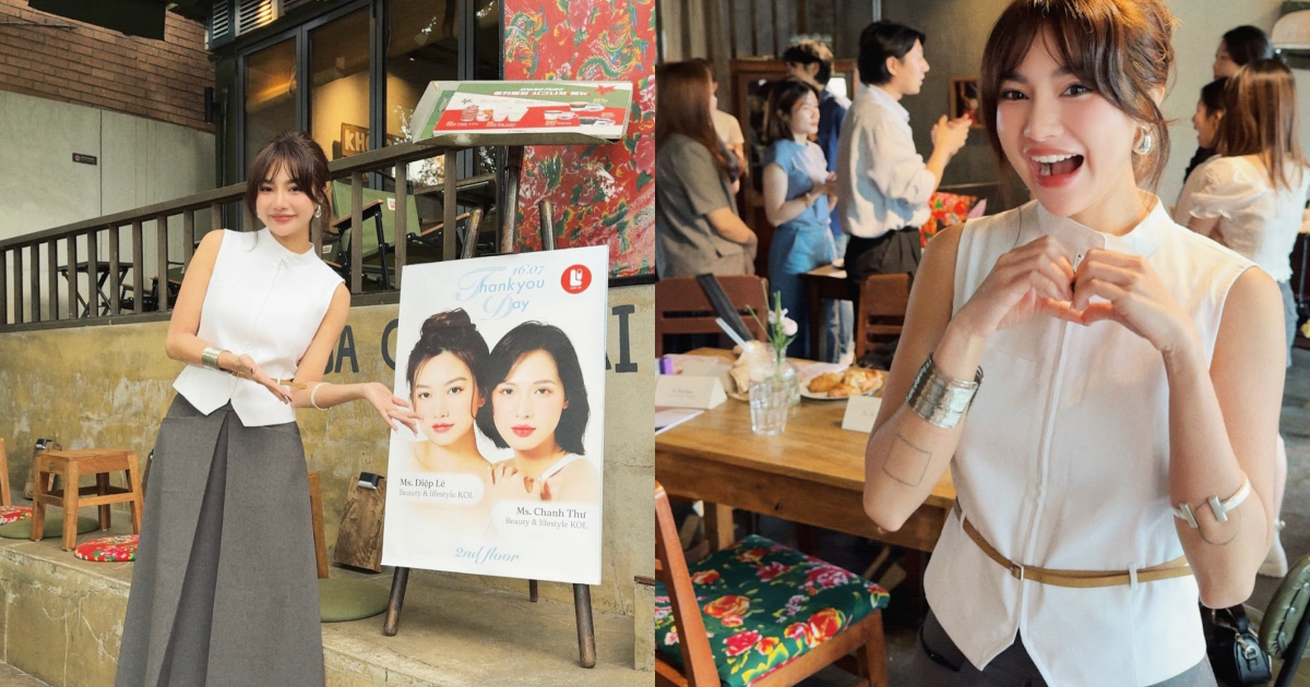Tận tâm như Diệp Lê, bay sang tận Hàn để tổ chức “Thank You Day” cùng ...
