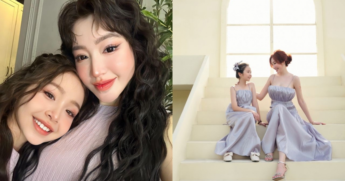 Elly Trần Khoe ảnh Với Con Gái Cadie Mộc Trà 10 Tuổi Xinh Như Búp Bê Tinmoi